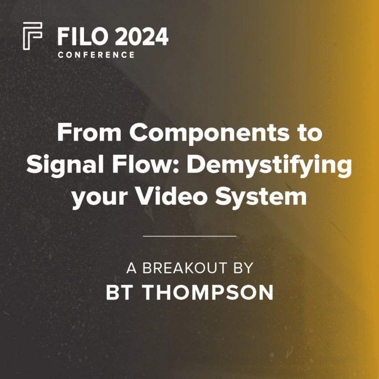 FILO 2024 Breakout: From Components to Signal Flow: Demystifying your ...